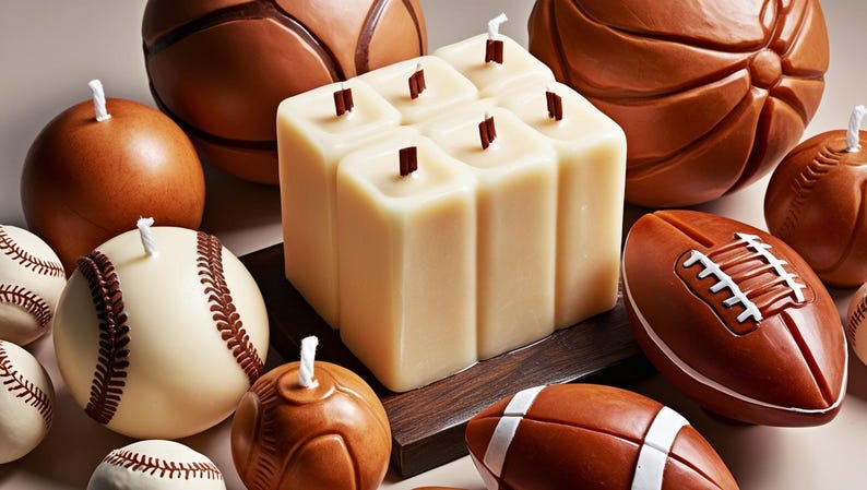 Sports Candles - Etsy
