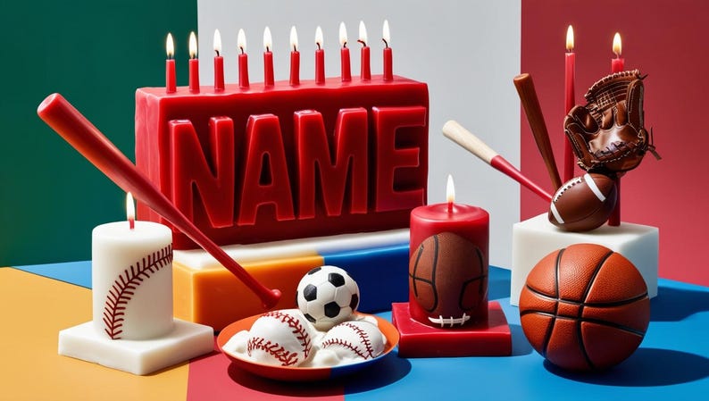Sports Candles - Etsy