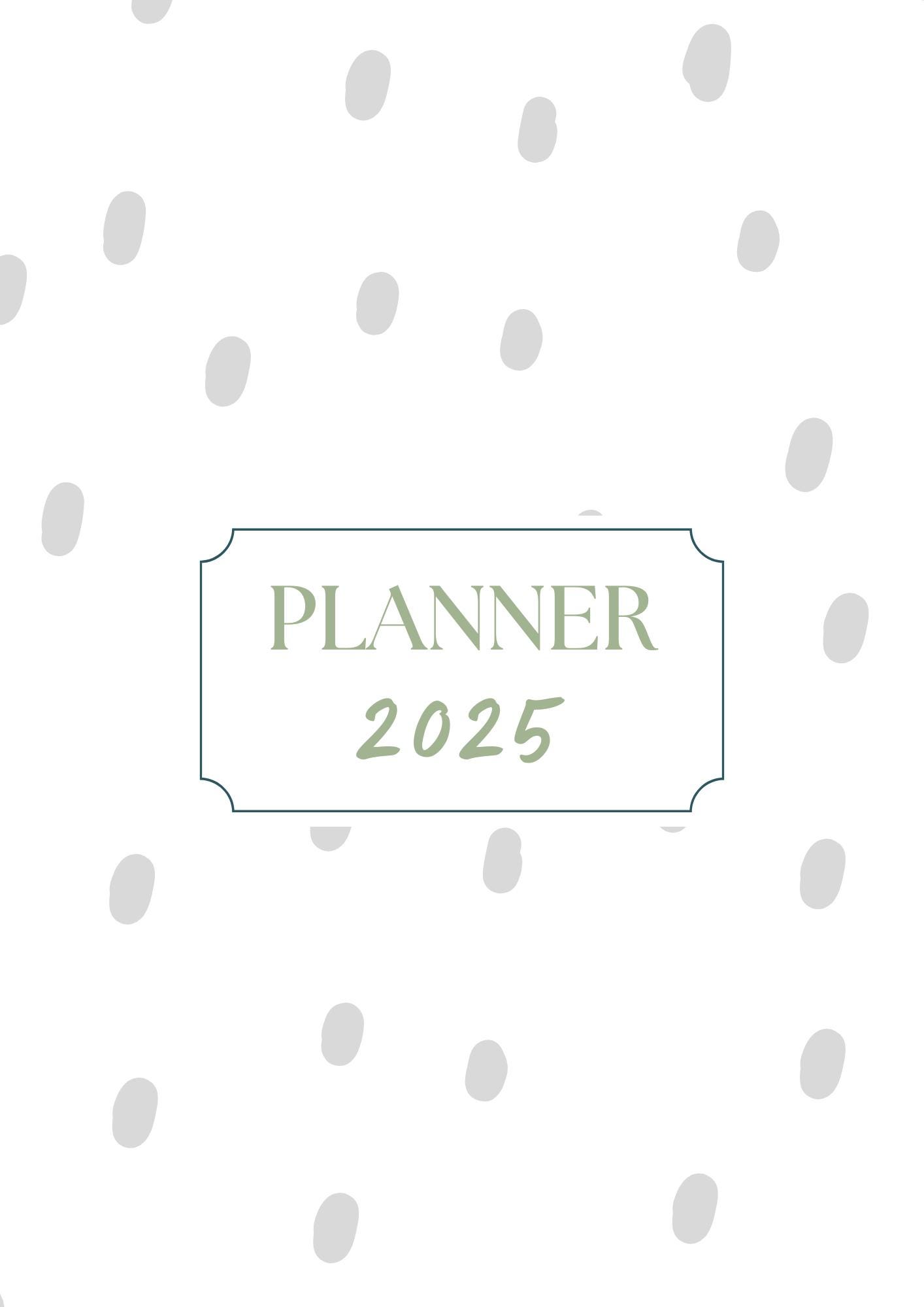 BOHO Planner Template - Etsy