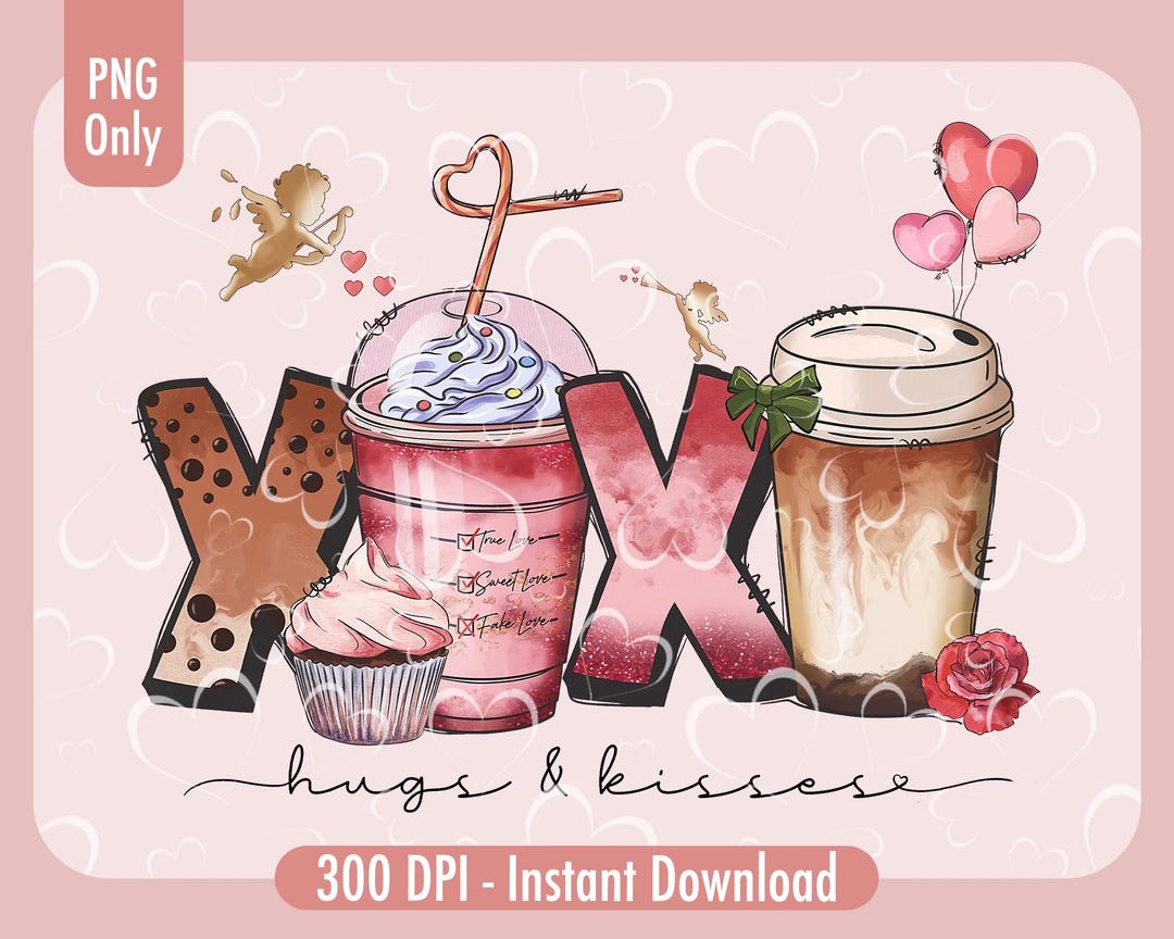 Valentine Xoxo Love PNG, Valentine PNG, Xoxo Love PNG - Etsy