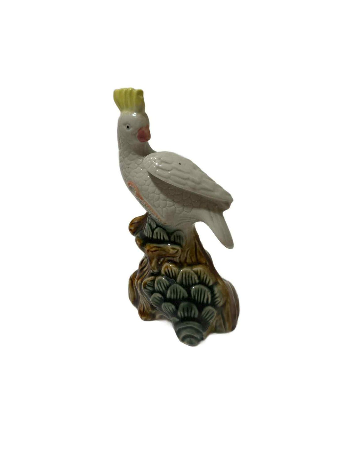 Vintage Cockatiel Parrot Figurine - Colorful Bird Sculpture - Etsy