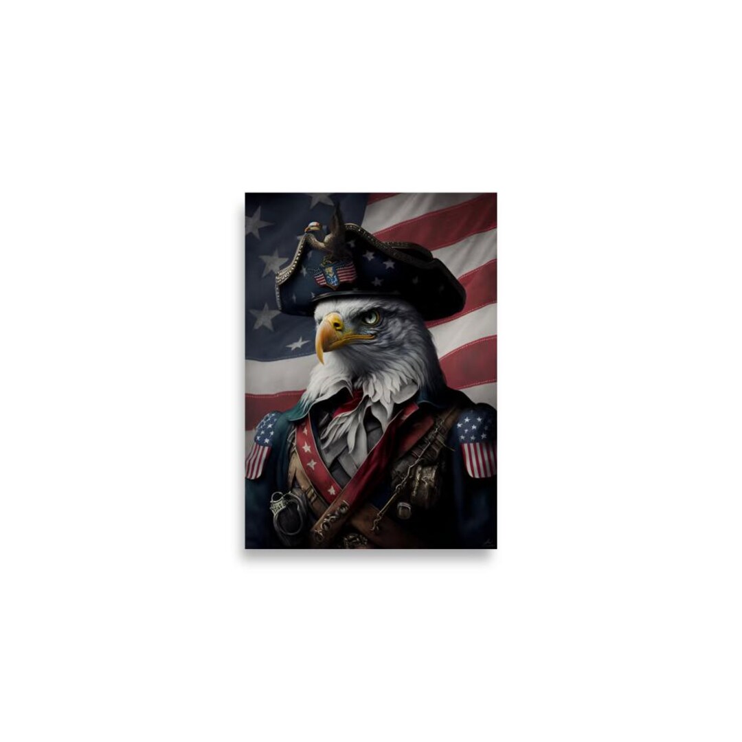 American Bald Eagle Poster - Etsy