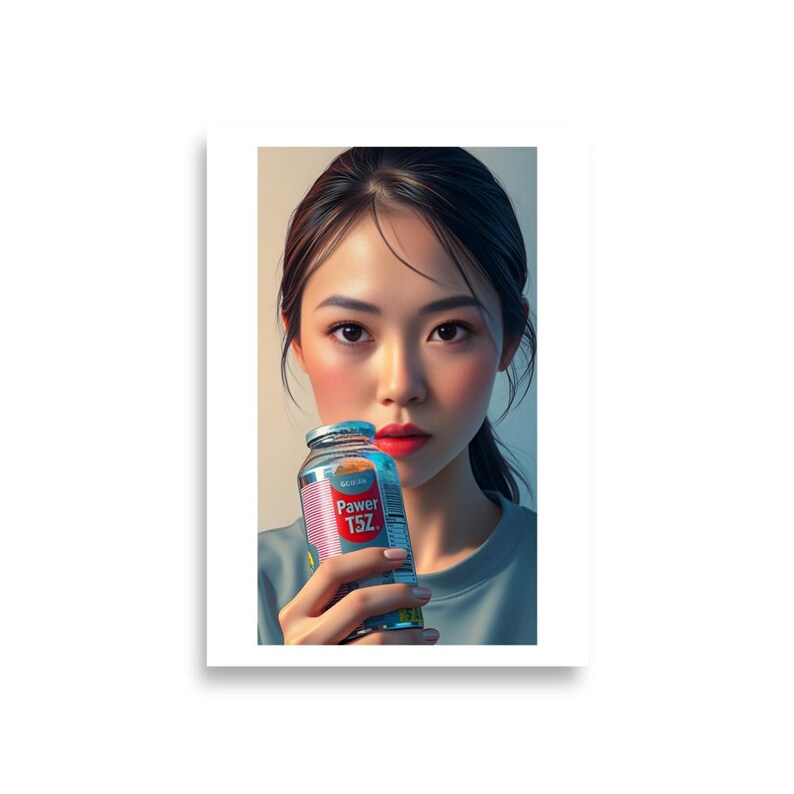 Korean Soda Advertising Poster - Etsy