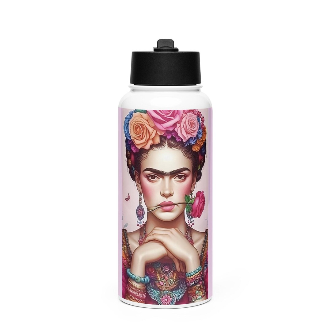 Frida Kahlo Stainless Steel Water Bottle - Etsy