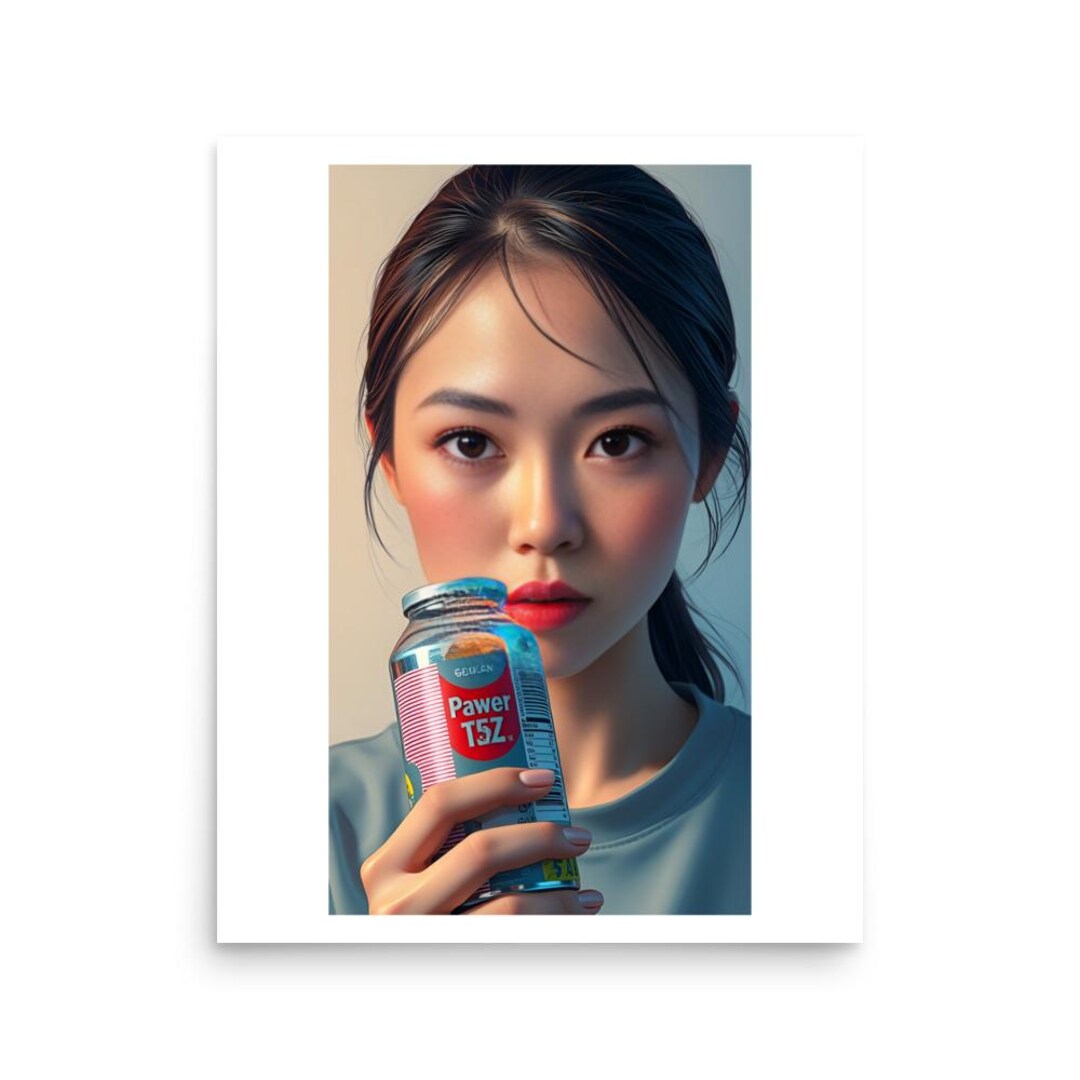 Korean Soda Advertising Poster - Etsy