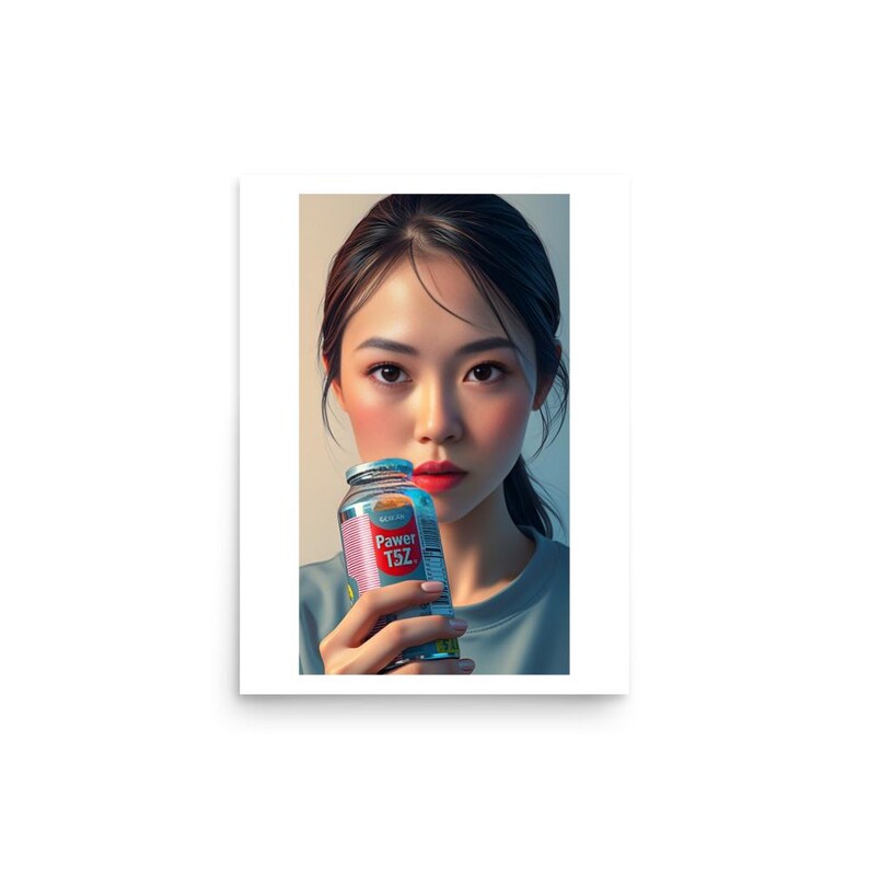 Korean Soda Advertising Poster - Etsy