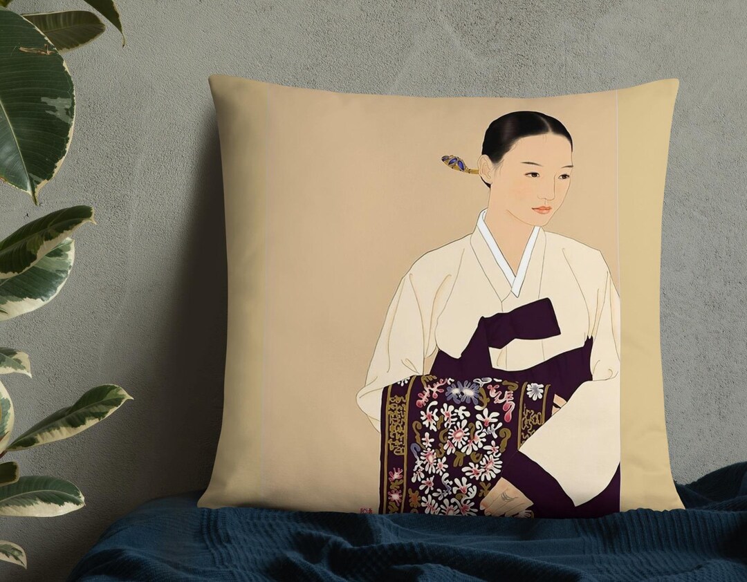 Basic Pillow Korean Traditional Style Art - Etsy