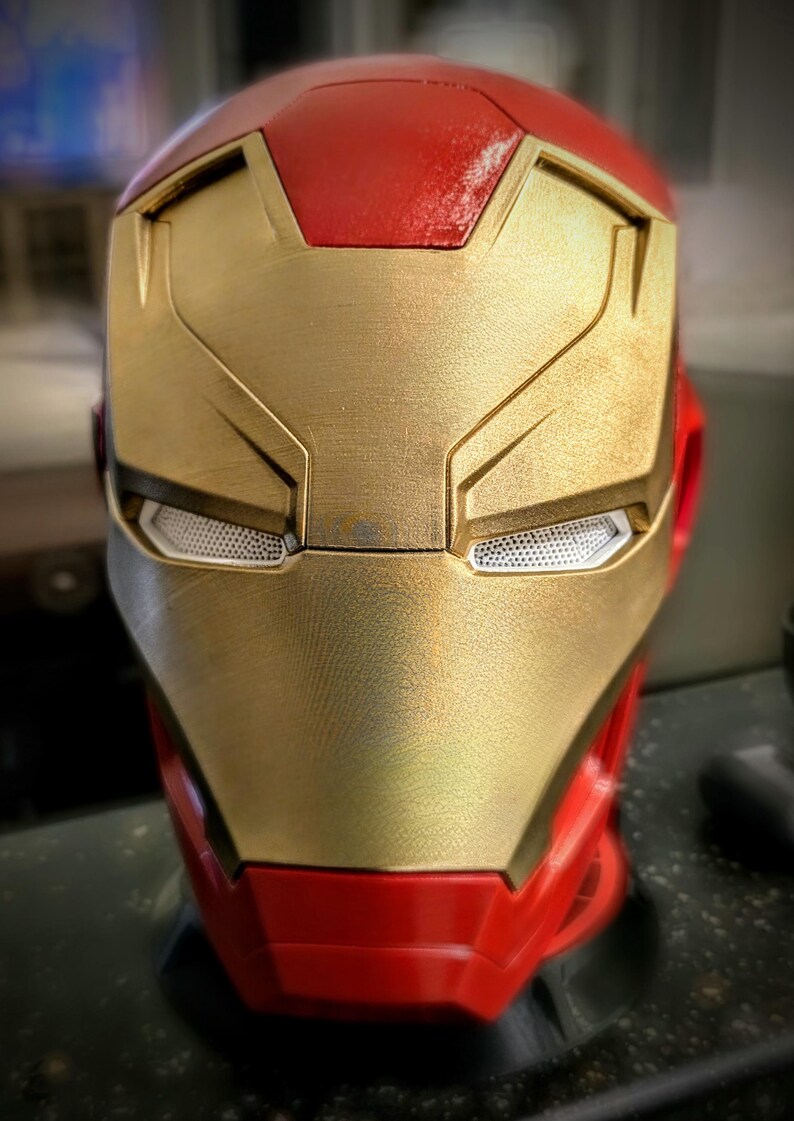 Iron Man 3d Printed Helmet - Etsy