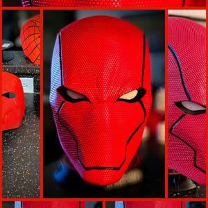 Red Hood Rebirth 3d Printed Helmet - Etsy