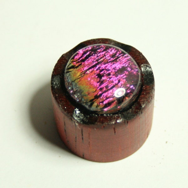 Dichroic Glass Knobs - Etsy