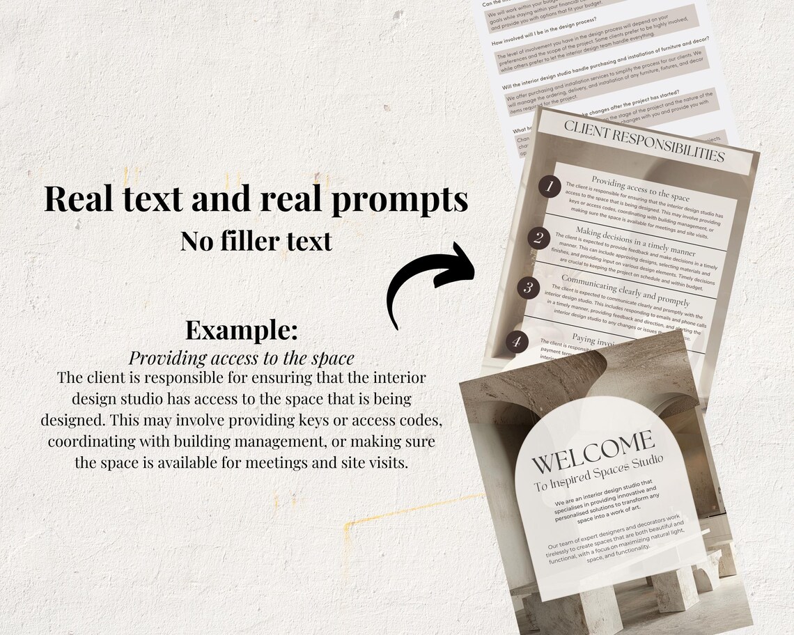 Interior Design Client Proposal, Interior Design Presentation, Project ...