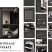 Interior Design Portfolio Template, Portfolio for Creatives, Canva ...