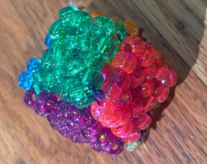 3-D Kandi Shaker Cube // !!COLORS VARY!! - Etsy