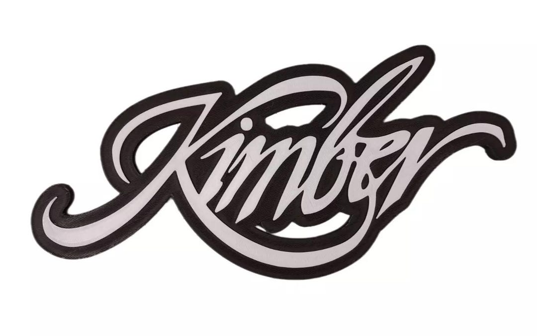 Mancave Wall Hanging Sign for Kimber Firearms Logo - Etsy