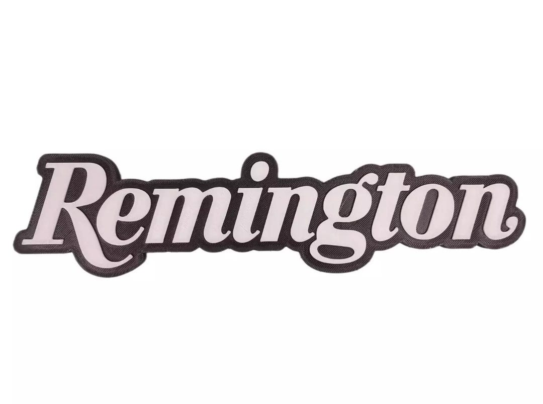 Remington Firearms Logo Wall Hanging Mancave Sign - Etsy