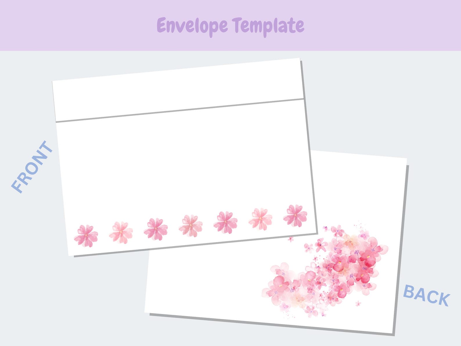 Printable Mother's Day Card & Envelope Template | Digital Download ...