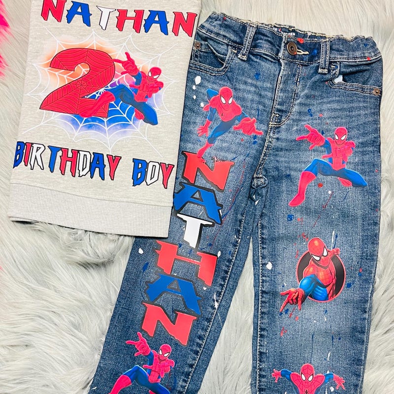 Custom Spider Man Costume - Etsy