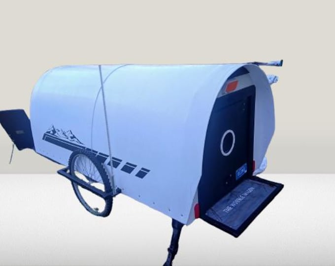 DIY Bike Camper Plans, E-bike, Camping, Single Person, Lightweight, Fun ...