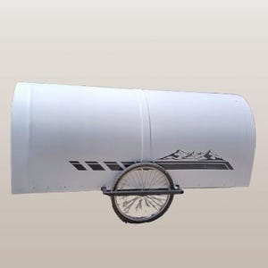 DIY Bike Camper Plans, E-bike, Camping, Single Person, Lightweight, Fun ...