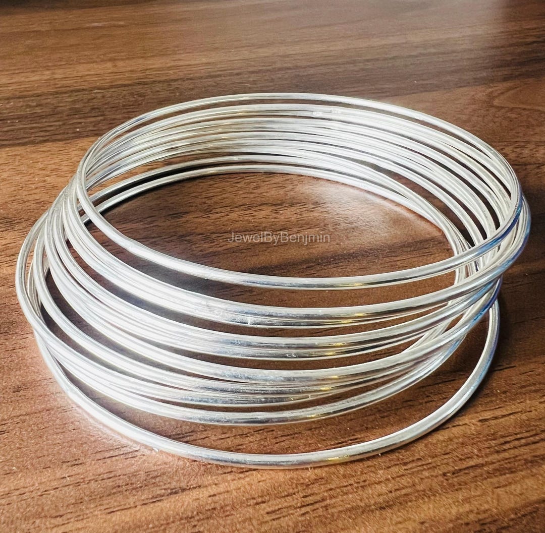 925 Sterling Silver Bangle Simple Design Bangles* Beautiful Bangles ...