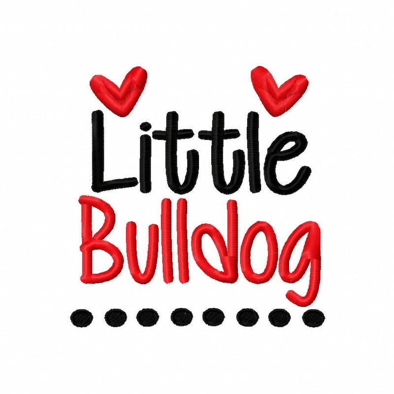 Georgia Bulldogs Embroidery - Etsy