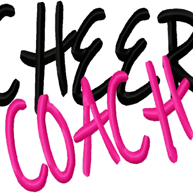 Cheer Embroidery - Etsy