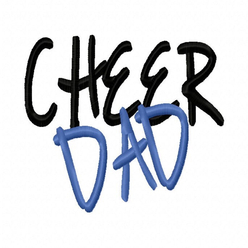 Embroidery Cheer Dad Hat - Etsy