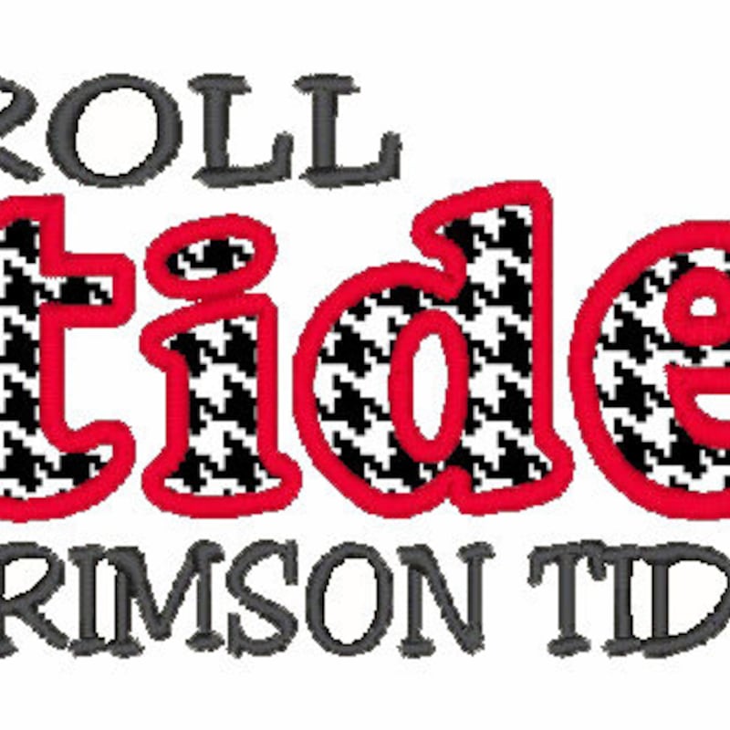 Alabama Crimson Tide Svg - Etsy