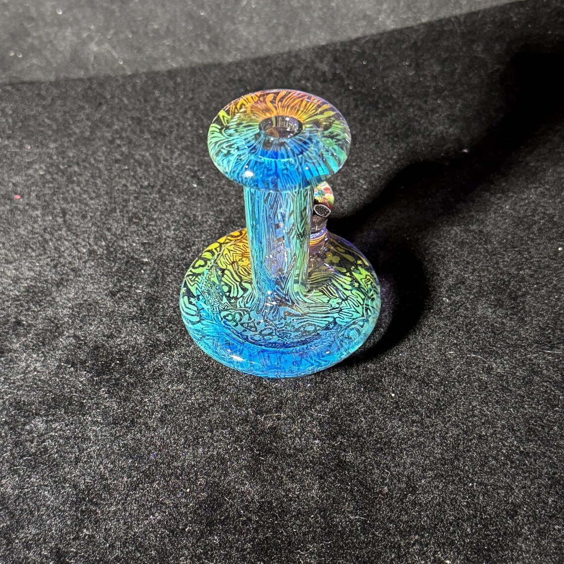 Fume Pattern Peak Dry Top With Murrine Marble - Etsy