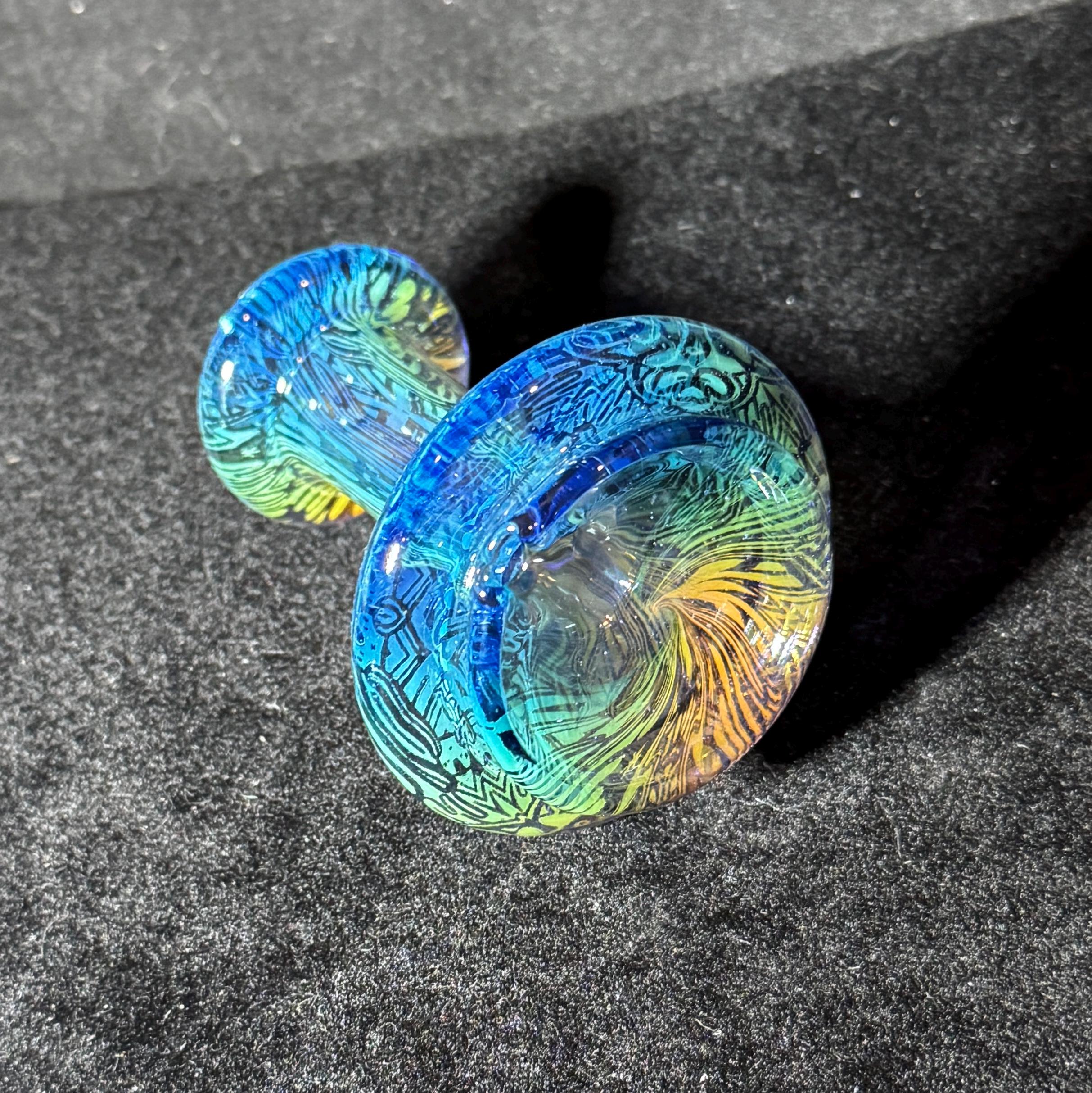 Fume Pattern Peak Dry Top With Murrine Marble - Etsy