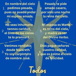 Spanish Christmas Posada Song - Etsy