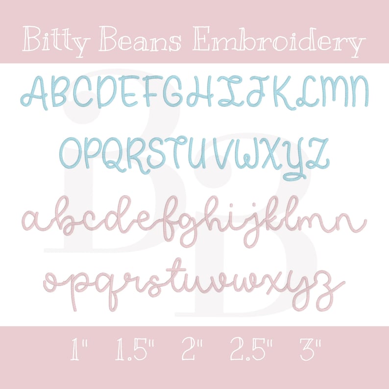 Gigi Satin Stitch Handwritten, Script Cursive Font Classic Vintage ...