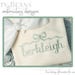 Gigi Satin Stitch Handwritten, Script Cursive Font Classic Vintage ...