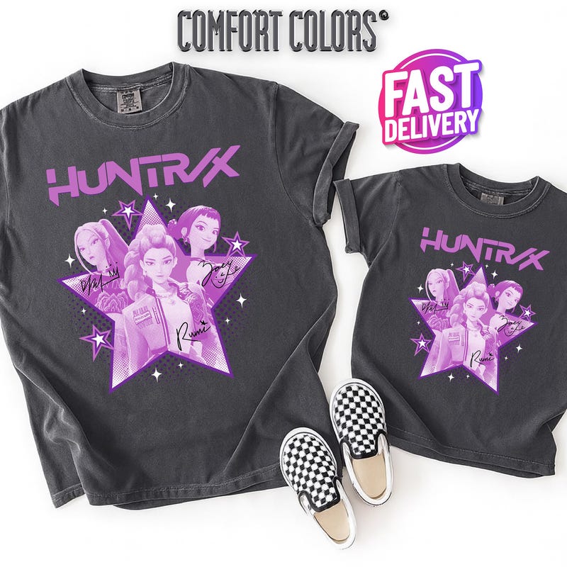 Huntr/x Merch - Etsy