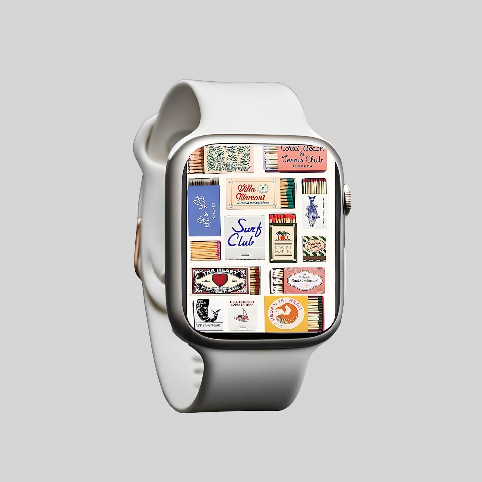 Vintage Matchbox Print, Trendy Matches Poster, Retro Matchbook Wall Art ...