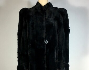 Seal fur coat | Etsy