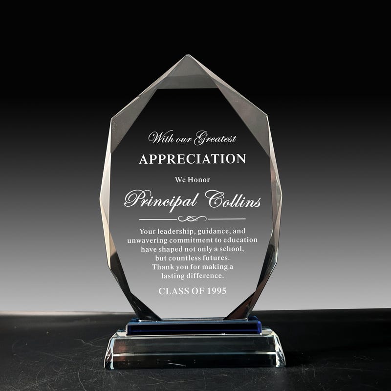 Custom Sales Award Plaque - Etsy