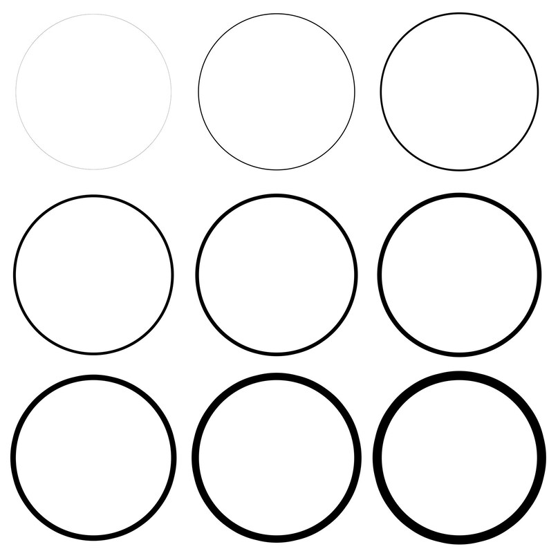 Circle Frame Svg - Etsy