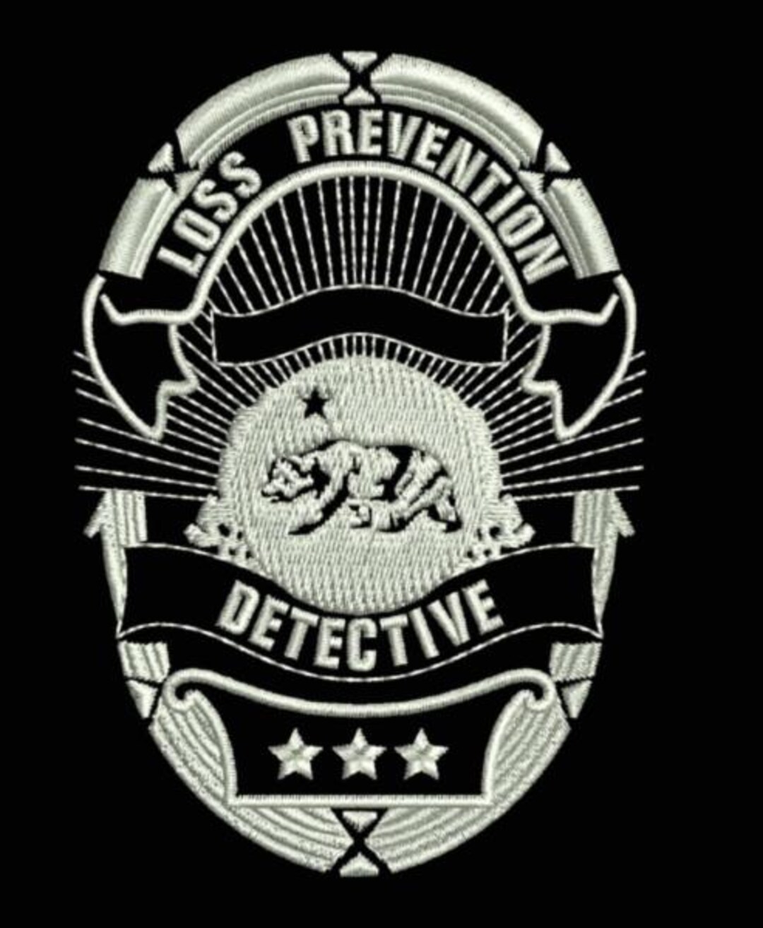 Detective Logo in Embroidery Files - Etsy