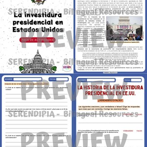 La Historia Del Inauguration Day | ACTIVIDADES LECTURA & ESCRITURA ...