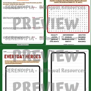 Black History Month & Black Leaders | READING and WRITING PRINTABLES ...