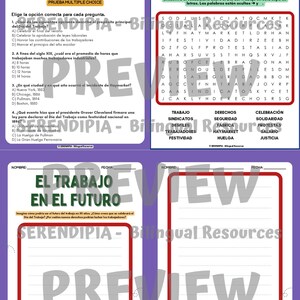 Historia Del Día Del Trabajo | ACTIVIDADES LECTURA Comprensiva ...