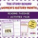 The History of Women's History Month | READING & WRITING WORKSHEETS ...