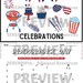 4th of July: Worksheets for Kinder & First Grade | Coloring and Tracing ...