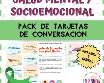 Tarjetas De Conversación: Salud Mental Y Educación Socioemocional | SEL ...