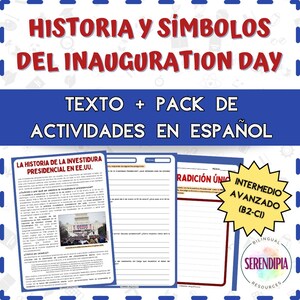 La Historia Del Inauguration Day | ACTIVIDADES LECTURA & ESCRITURA ...
