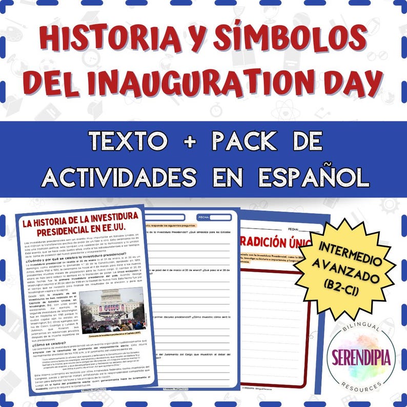 La Historia Del Inauguration Day | ACTIVIDADES LECTURA & ESCRITURA ...