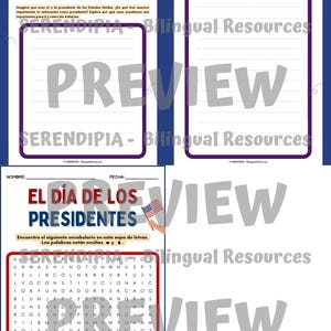Historia Día De Los Presidentes | LECTURA & ESCRITURA | Presidents Day ...