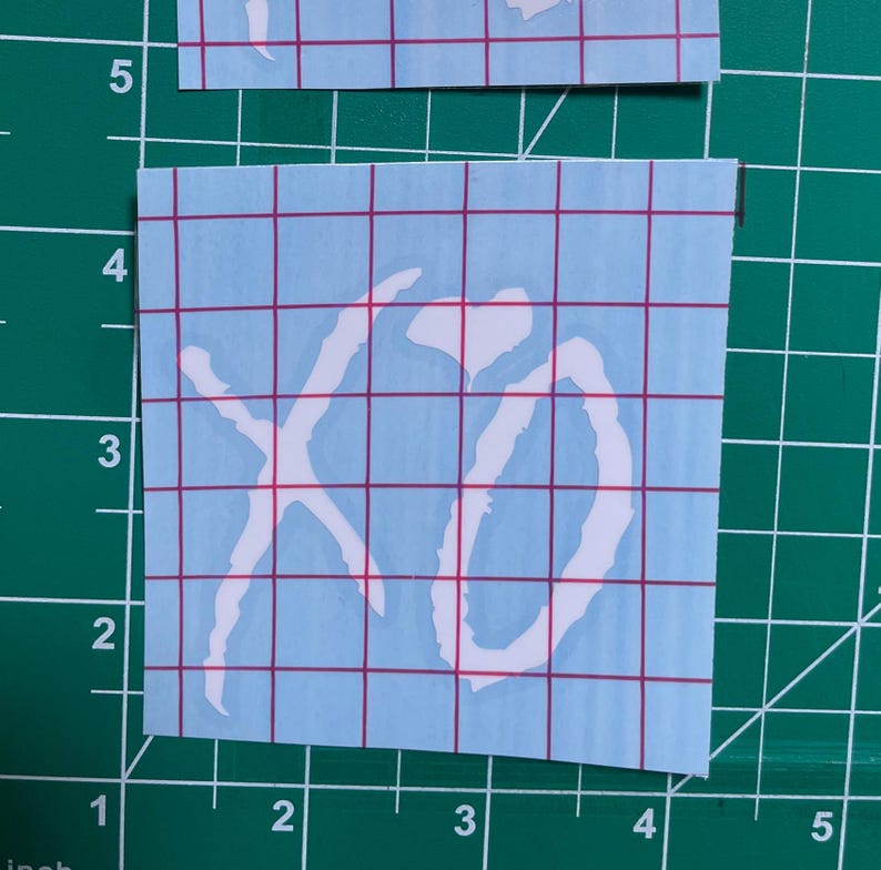 XO Decal, XO Car Sticker, Vinyl Decal, Bumper Sticker, Laptop Sticker ...
