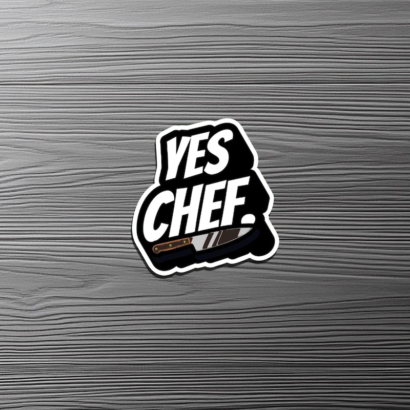 Chef Decal - Etsy